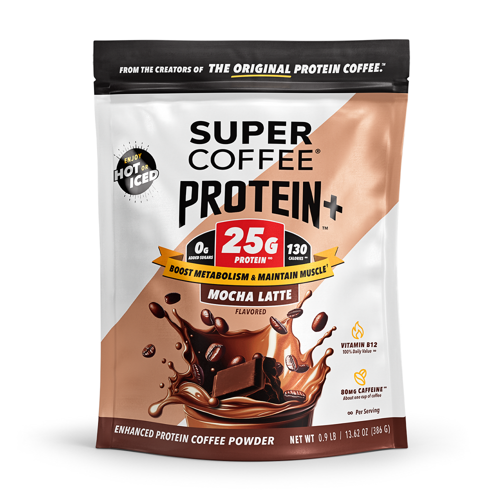 Mocha Super Coffee Protein+ Powdered Coffee