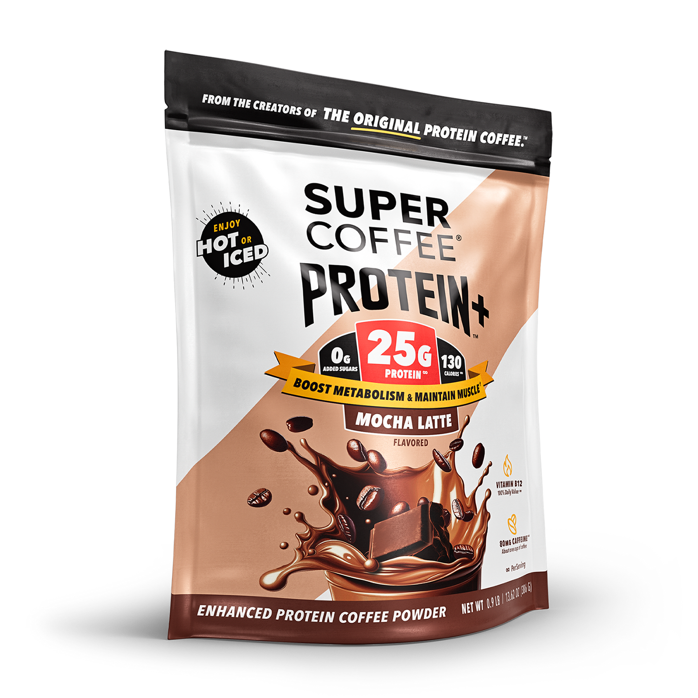 Mocha Super Coffee Protein+ Powdered Coffee